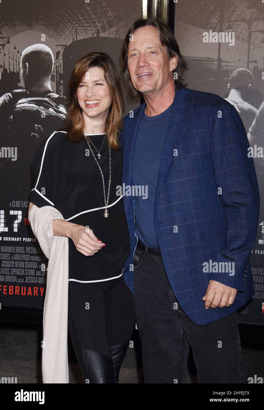 Kevin Sorbo and Sam Sorbo at "The 15:17 To Paris" World Premiere held ...