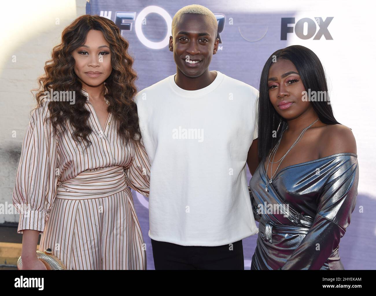 Evvie McKinney, Vincent Cannady and Candice Boyd at the 'The Four ...