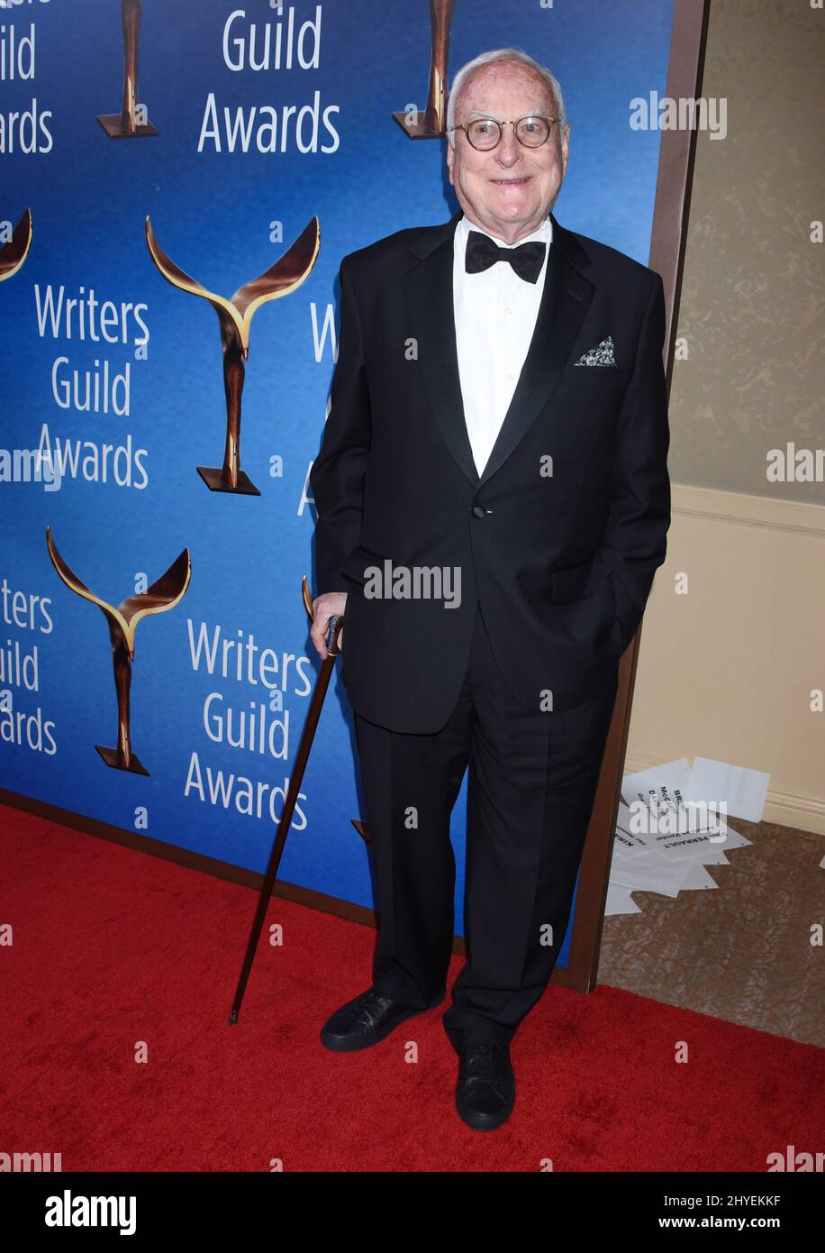 James Ivory arriving for the 2018 Writers Guild Awards held at the ...