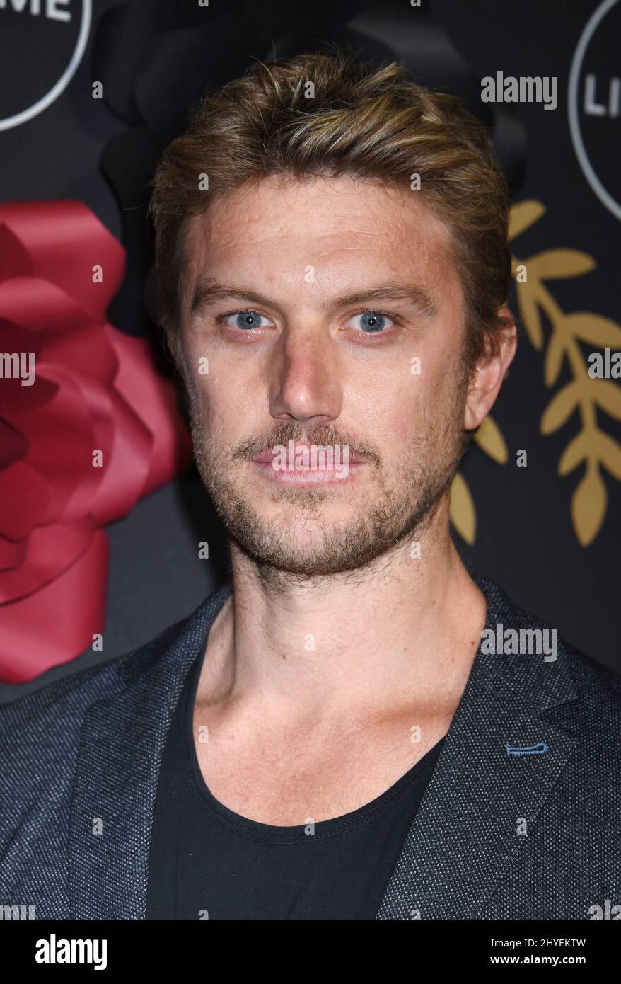 Adam Demos arriving for Lifetime's Anti-Valentine's Bash for the ...