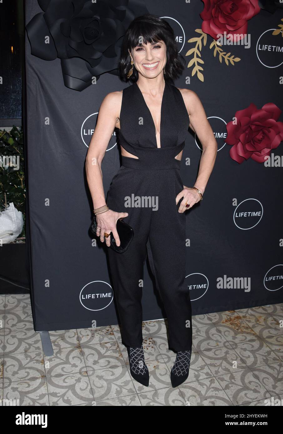 Constance Zimmer arriving for Lifetime's Anti-Valentine's Bash for the ...