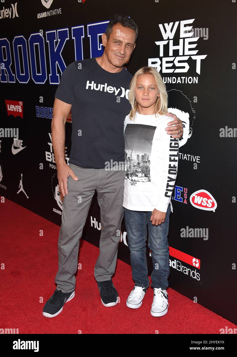 Marcel Guinaldo and Luke Guinaldo at the 2018 Rookie USA Fashion Show ...