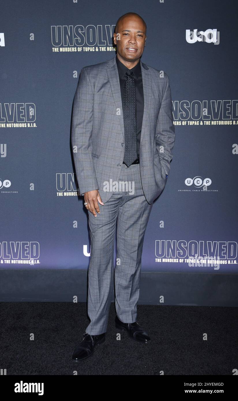 Daryn Dupree at USA Network's "Unsolved: The Murders Of Tupac & The ...