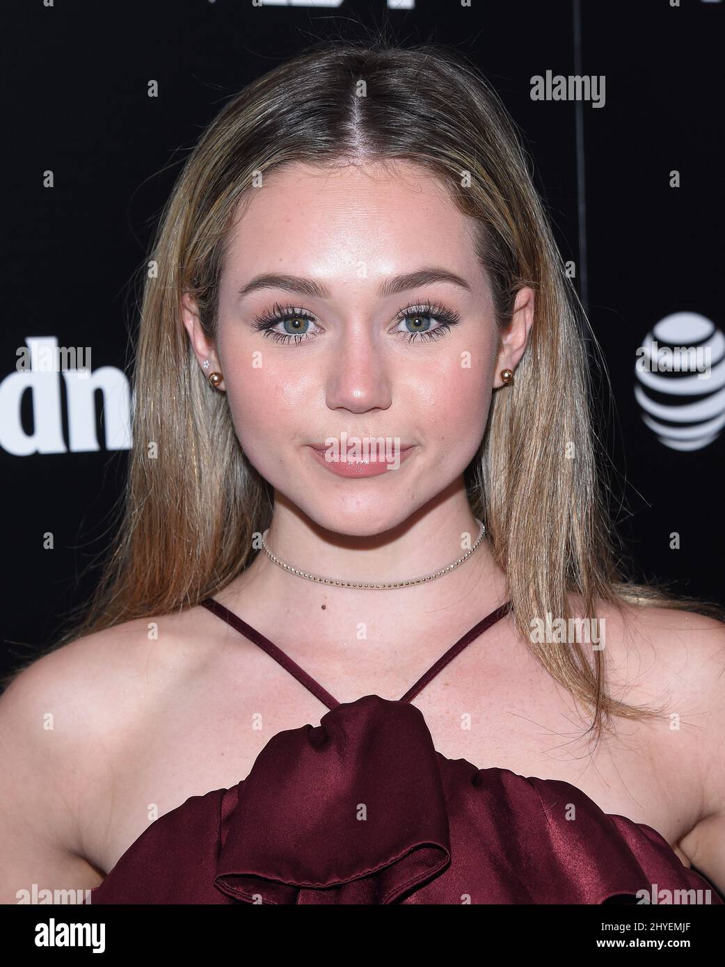 Brec Bassinger Red Carpet Event Hi Res Stock Photography And Images Alamy