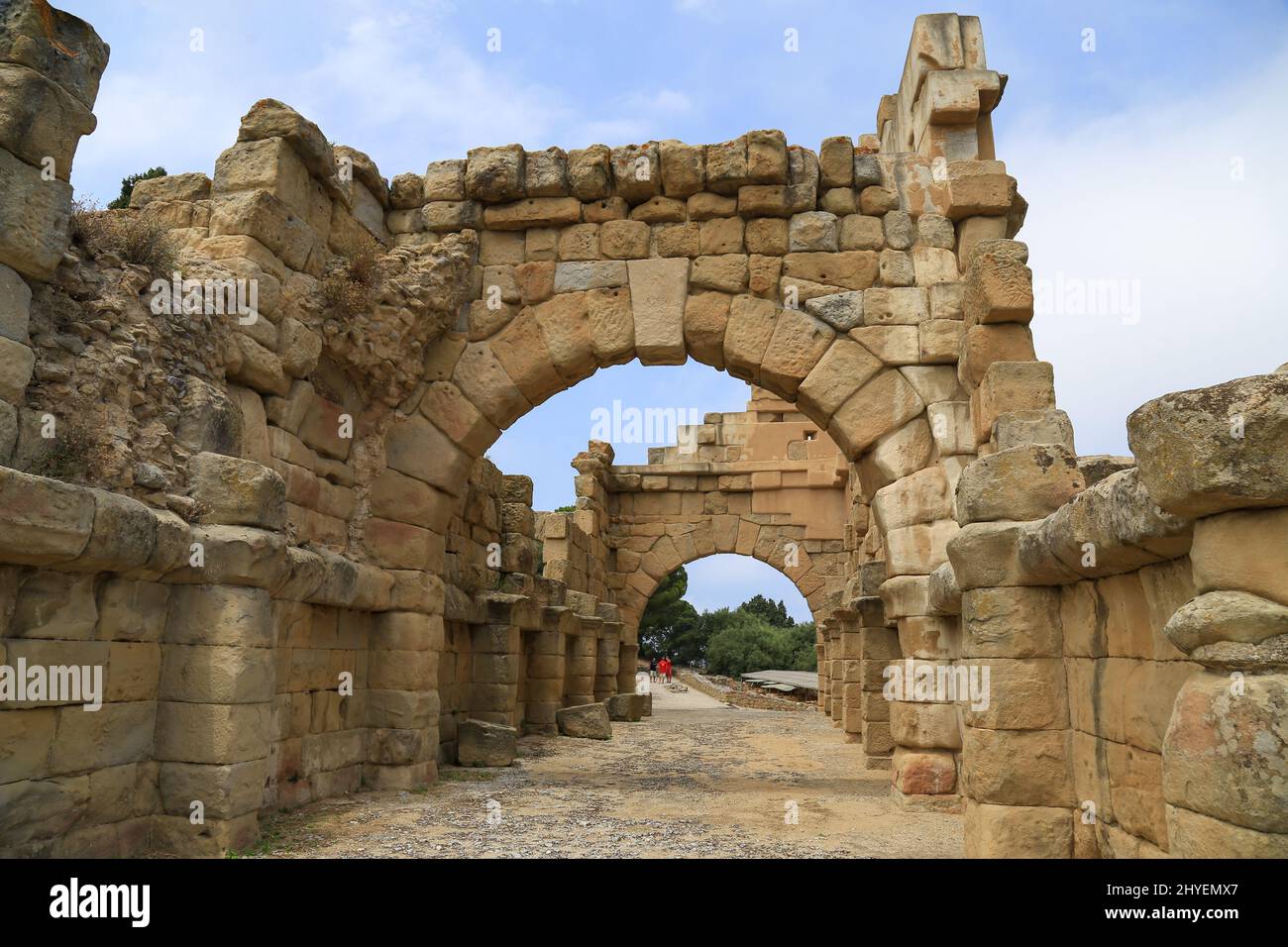 Historic stone architecture arches hi-res stock photography and images ...
