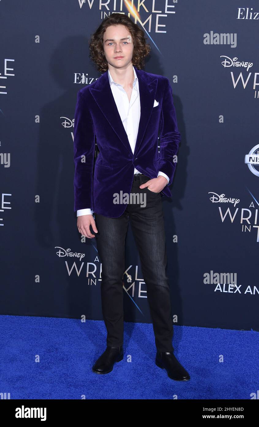Levi Miller At The World Premiere Of A Wrinkle In Time Held At The El