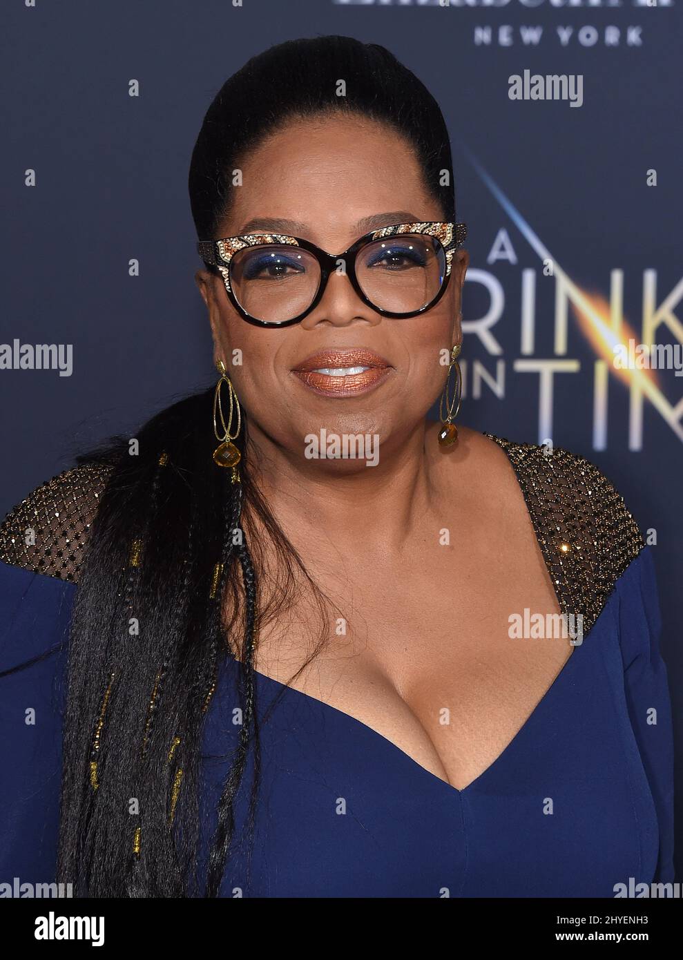 Oprah Winfrey at the world premiere of "A Wrinkle In Time" held at the ...