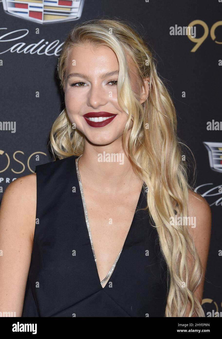 Lexie Atkins at the 2018 Cadillac Oscar Celebration held at Chateau ...