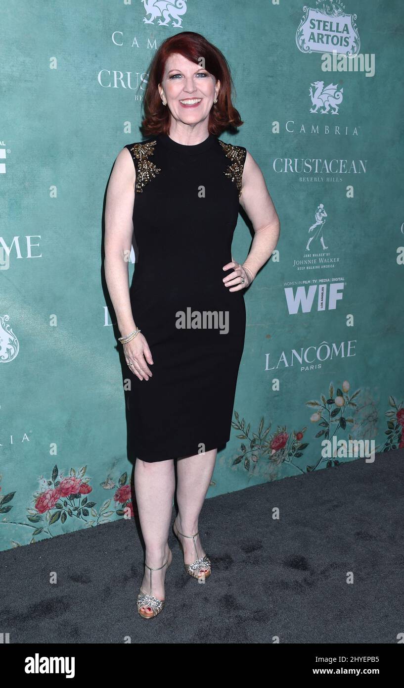 Kate Flannery attends the 10th Woman In Film Pre-Oscar Cocktail Party ...