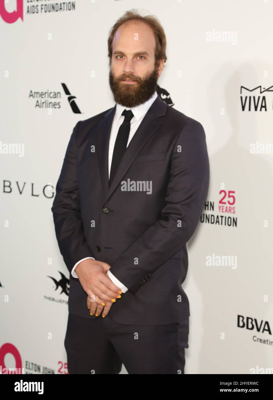 Ben Sinclair attending the Elton John AIDs foundation Oscar Party held ...