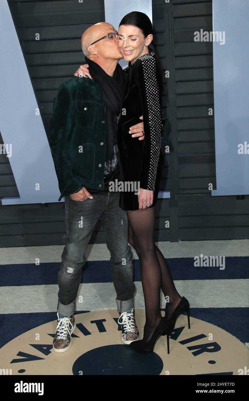 Jimmy Iovine and Liberty Ross attending the Vanity Fair Oscar Party ...