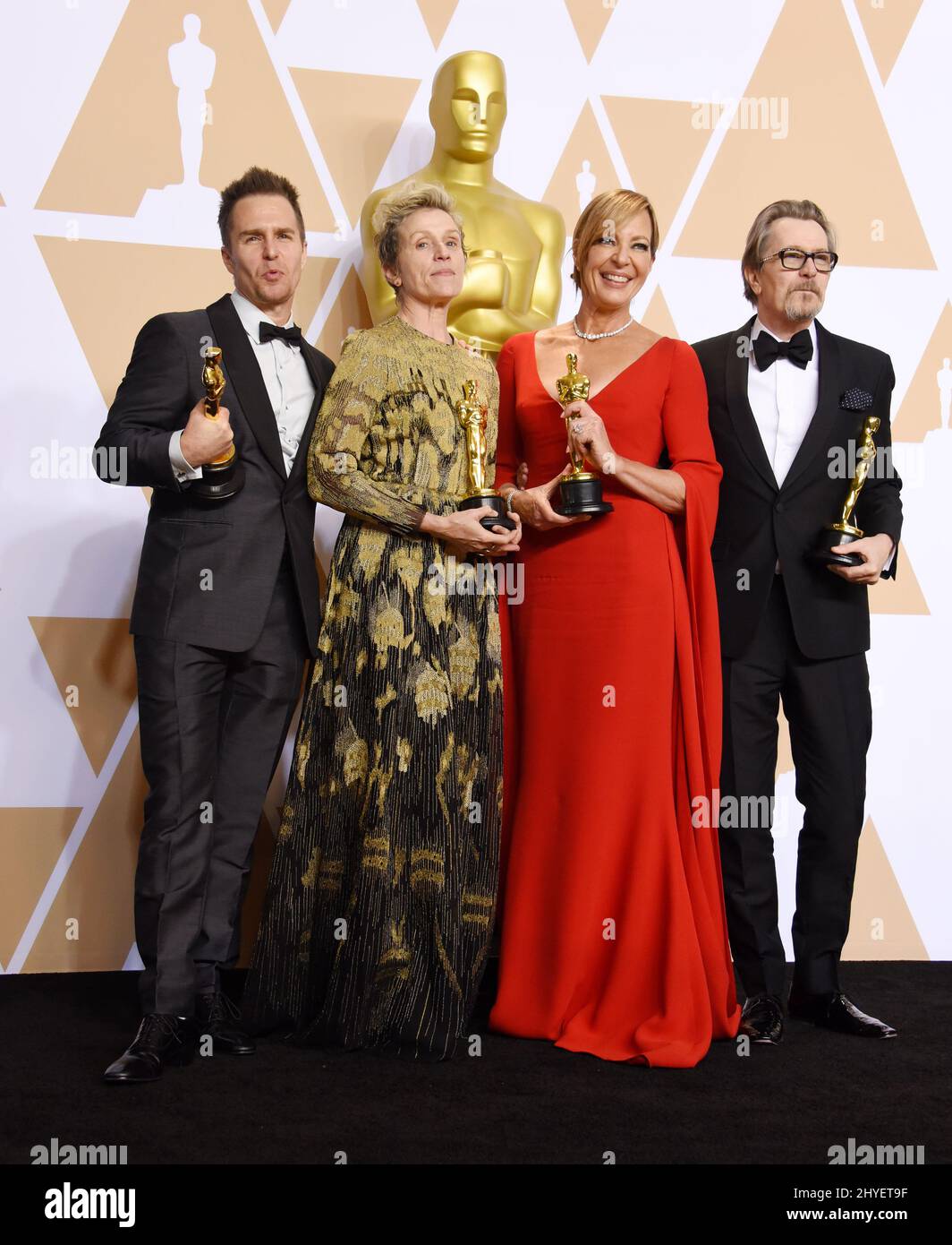 Sam Rockwell, Frances McDormand, Allison Janney and Gary Oldman in the ...
