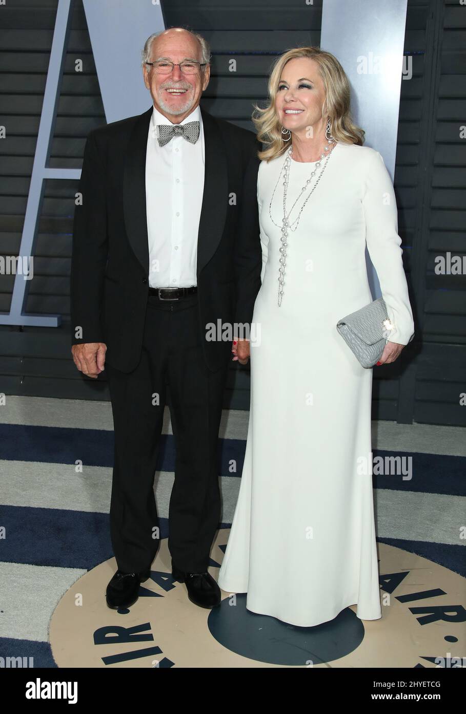 Jimmy Buffett and Jane Slagsvol attending the Vanity Fair Oscar Party ...
