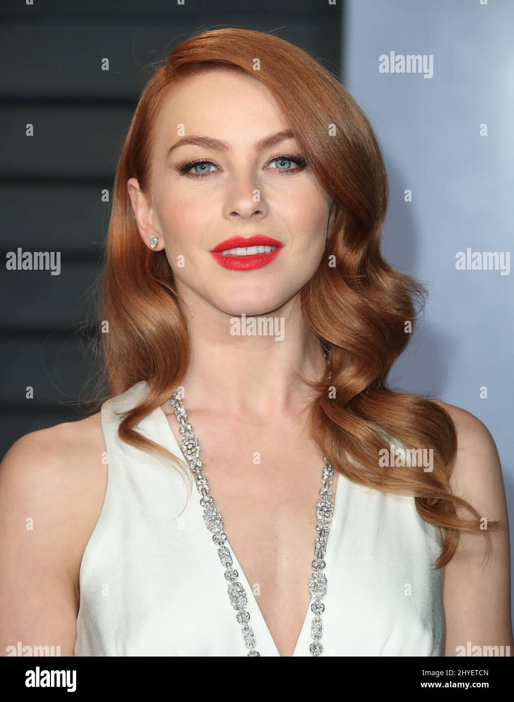 Julianne Hough attending the Vanity Fair Oscar Party held in Beverly ...