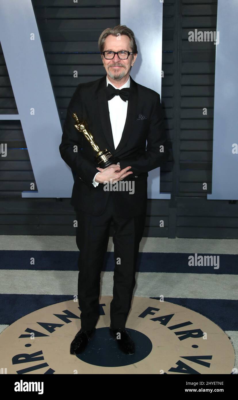 Gary Oldman attending the Vanity Fair Oscar Party held in Beverly Hills ...