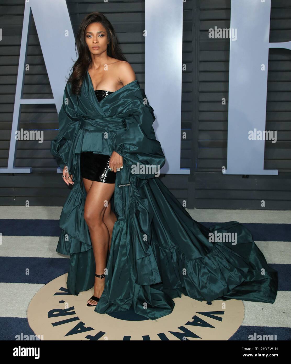 Ciara at the 2018 Vanity Fair Oscar Party hosted by Radhika Jones held ...