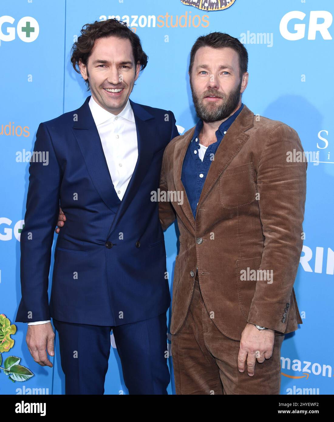 Nash Edgerton and Joel Edgerton attending the "Gringo" world premiere ...