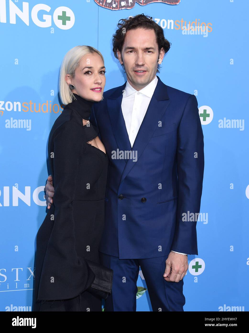 Nash Edgerton and Carla Ruffino attending the "Gringo" world premiere ...