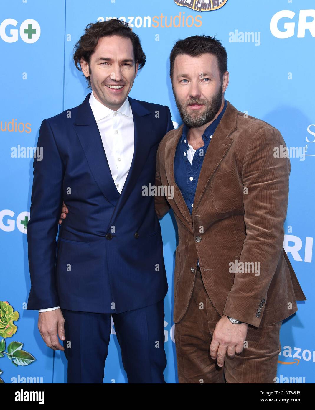 Nash Edgerton and Joel Edgerton attending the "Gringo" world premiere ...