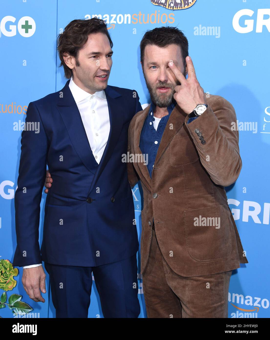 Nash Edgerton and Joel Edgerton attending the "Gringo" world premiere ...