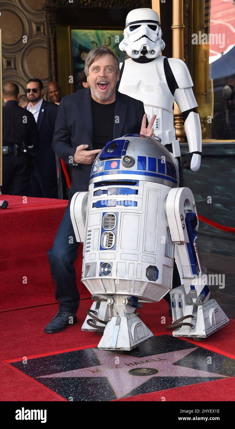 Mark Hamill attending the Mark Hamill Hollywood Walk of Fame star ...