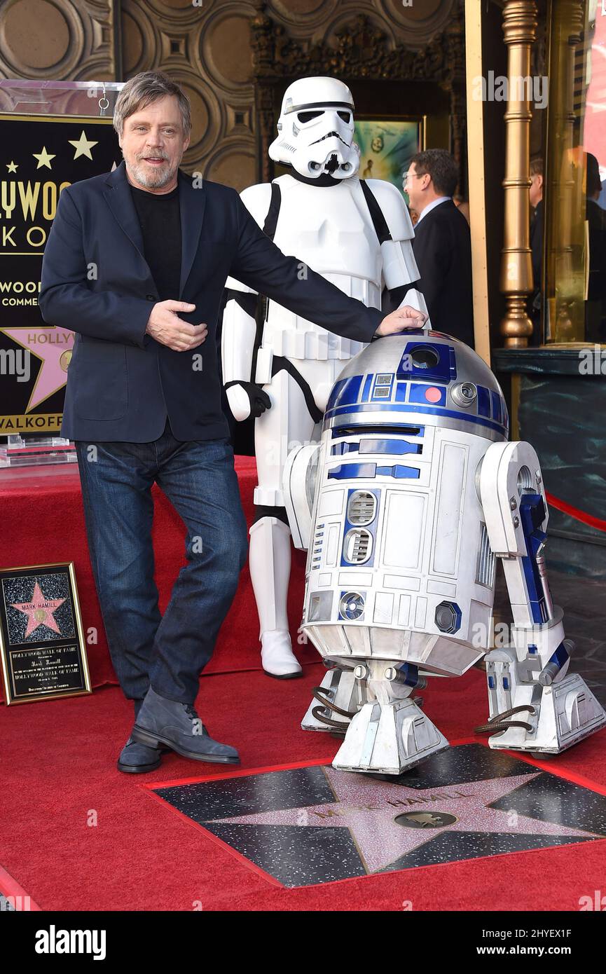 Mark Hamill attending the Mark Hamill Hollywood Walk of Fame star ...
