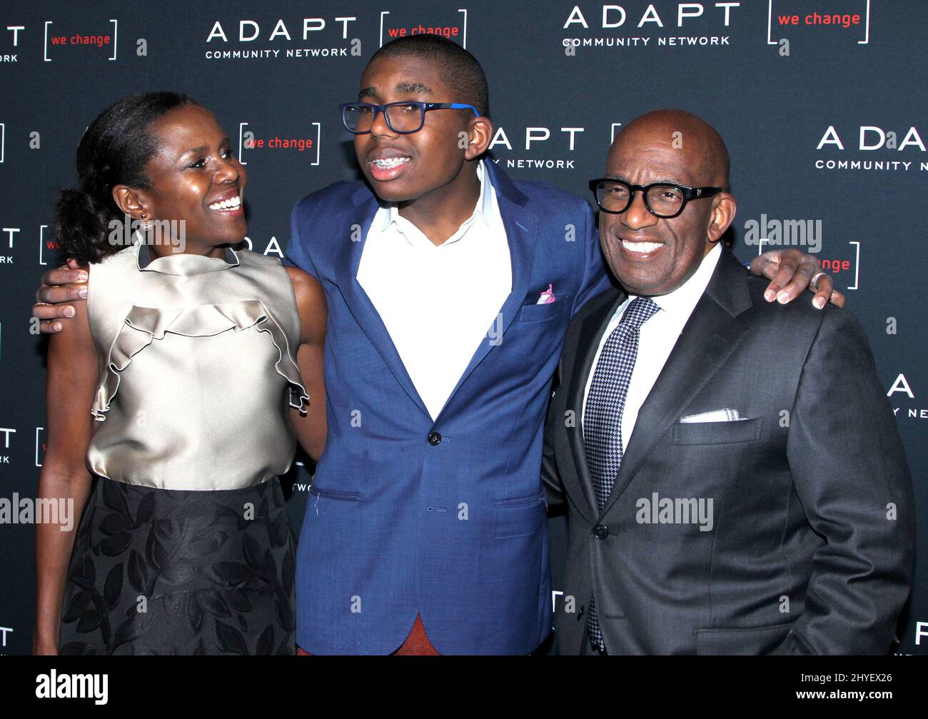 Al Roker, wife Deborah Roberts & son Nicholas Roker attending the 2018 ...