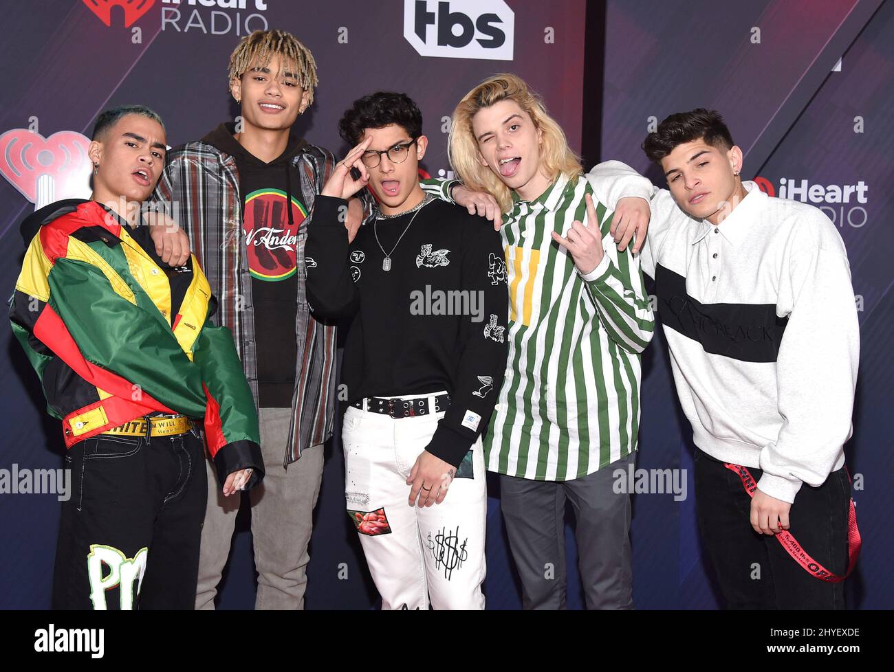 Pretty Much attending the 2018 iHeartRadio Music Awards Stock Photo - Alamy