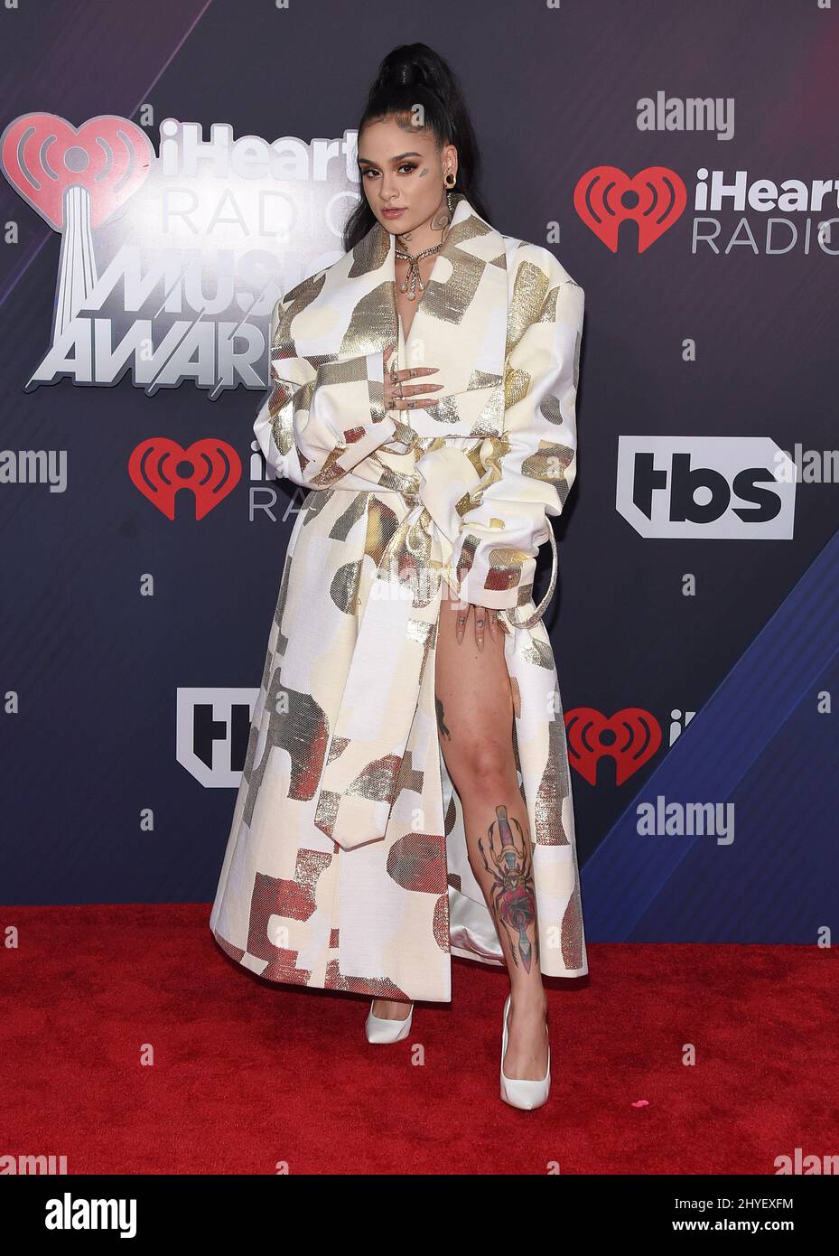 Kehlani attending the 2018 iHeartRadio Music Awards Stock Photo - Alamy