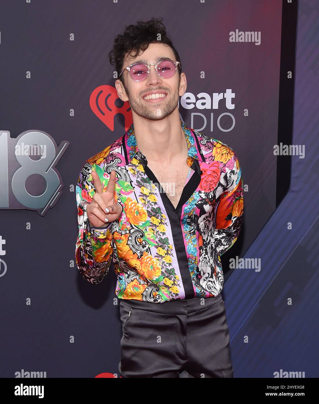 Max attending the 2018 iHeartRadio Music Awards Stock Photo - Alamy