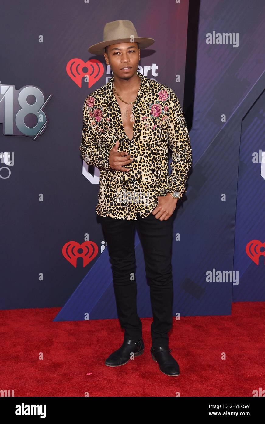 Kevin Ross attending the 2018 iHeartRadio Music Awards Stock Photo - Alamy