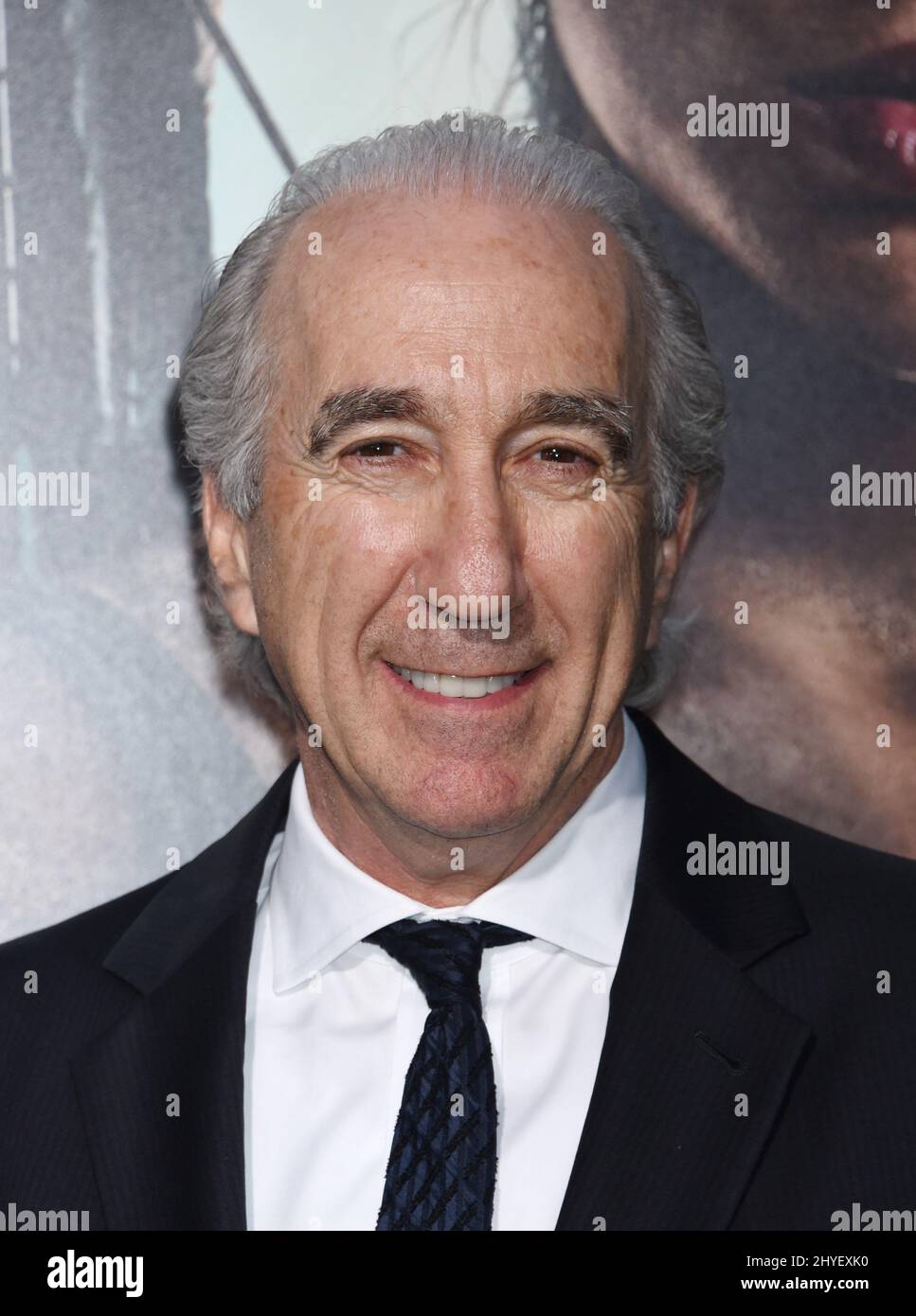 Gary Barber attending the US Premiere of Tomb Raider in Los Angeles ...