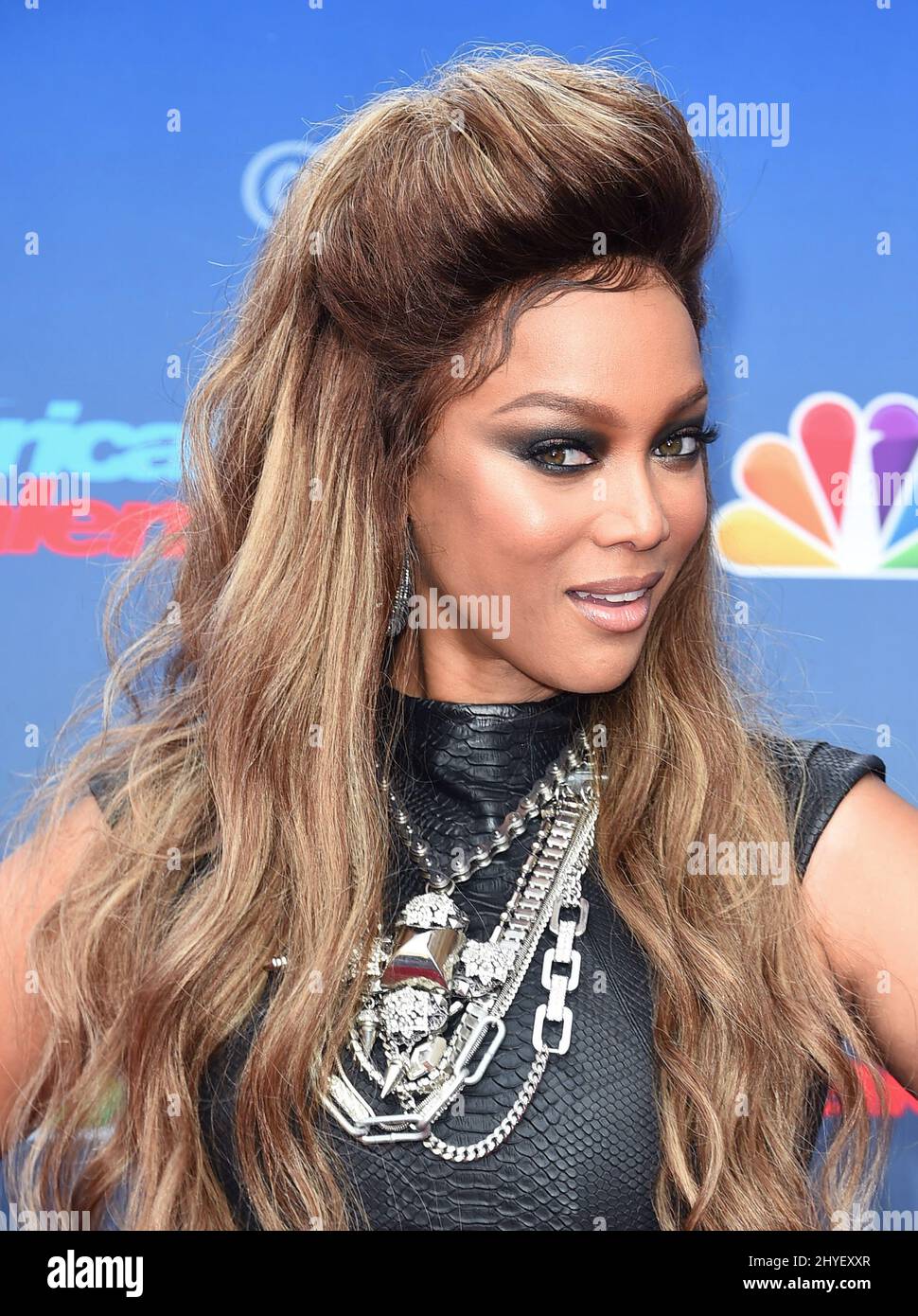 Tyra Banks attending the America's Got Talent Red Carpet Kickoff in ...