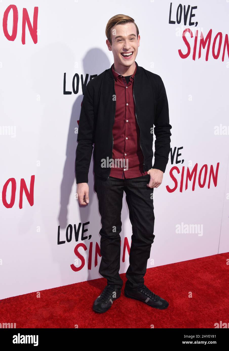 Tyler Henry at the "Love, Simon" Special Screening held at the ...