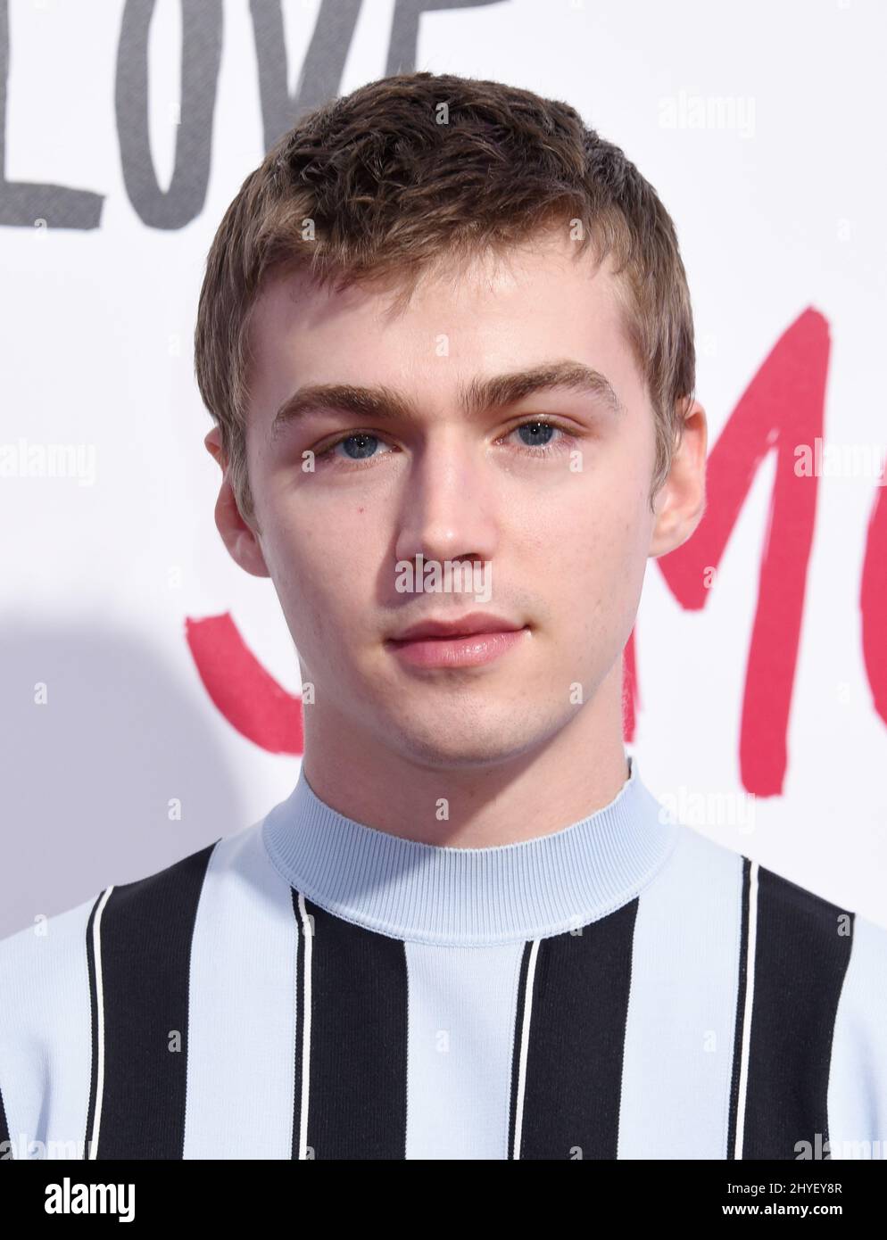 Miles Heizer at the "Love, Simon" Special Screening held at the ...