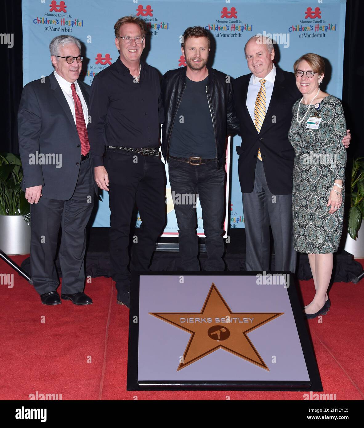 Steven Webber, Brian O'Connor, Dierks Bentley, John W. Brock and Dr ...