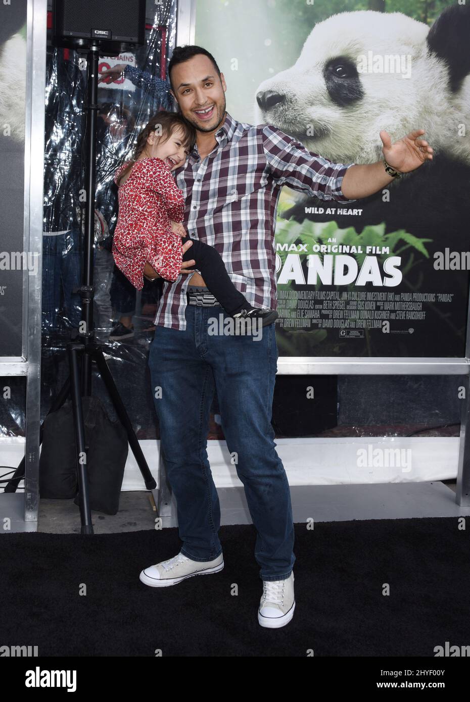 Jaylen Moore attending Pandas World Premiere held at the IMAX TCL ...