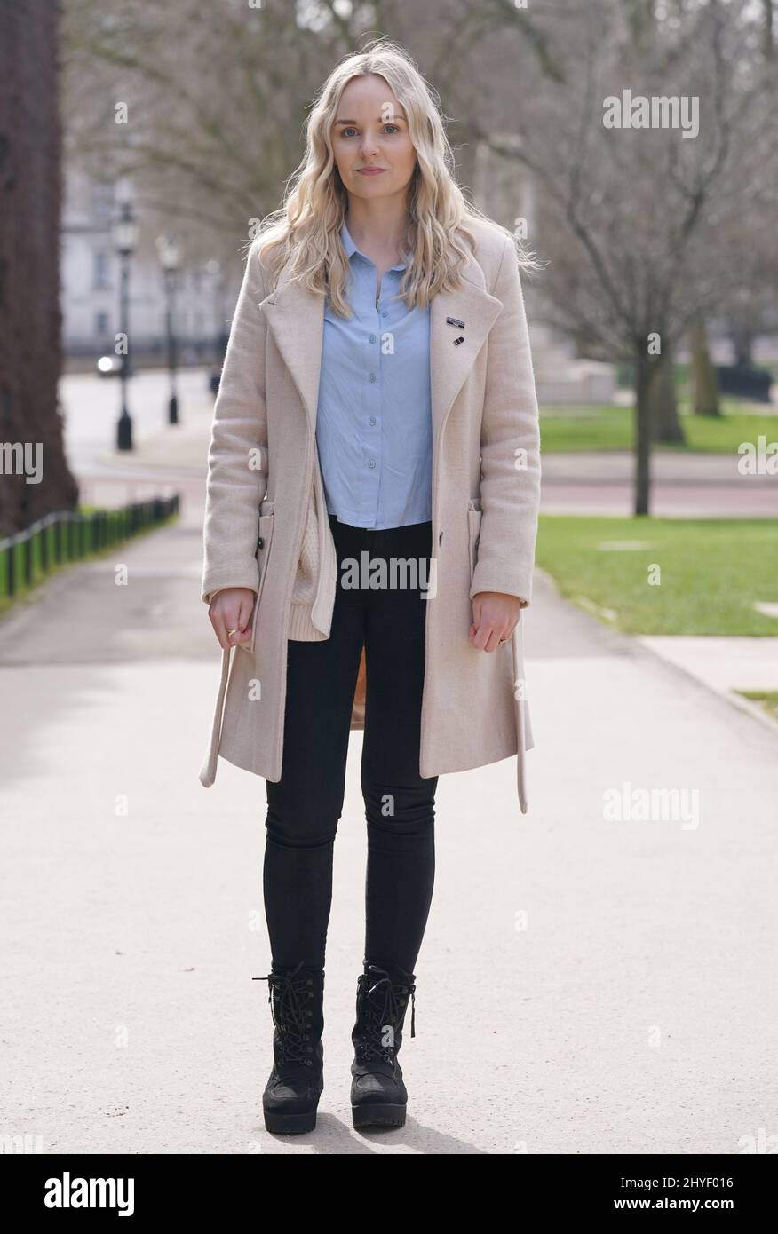 Lissie Harper, the widow of PC Andrew Harper, during an interview at ...