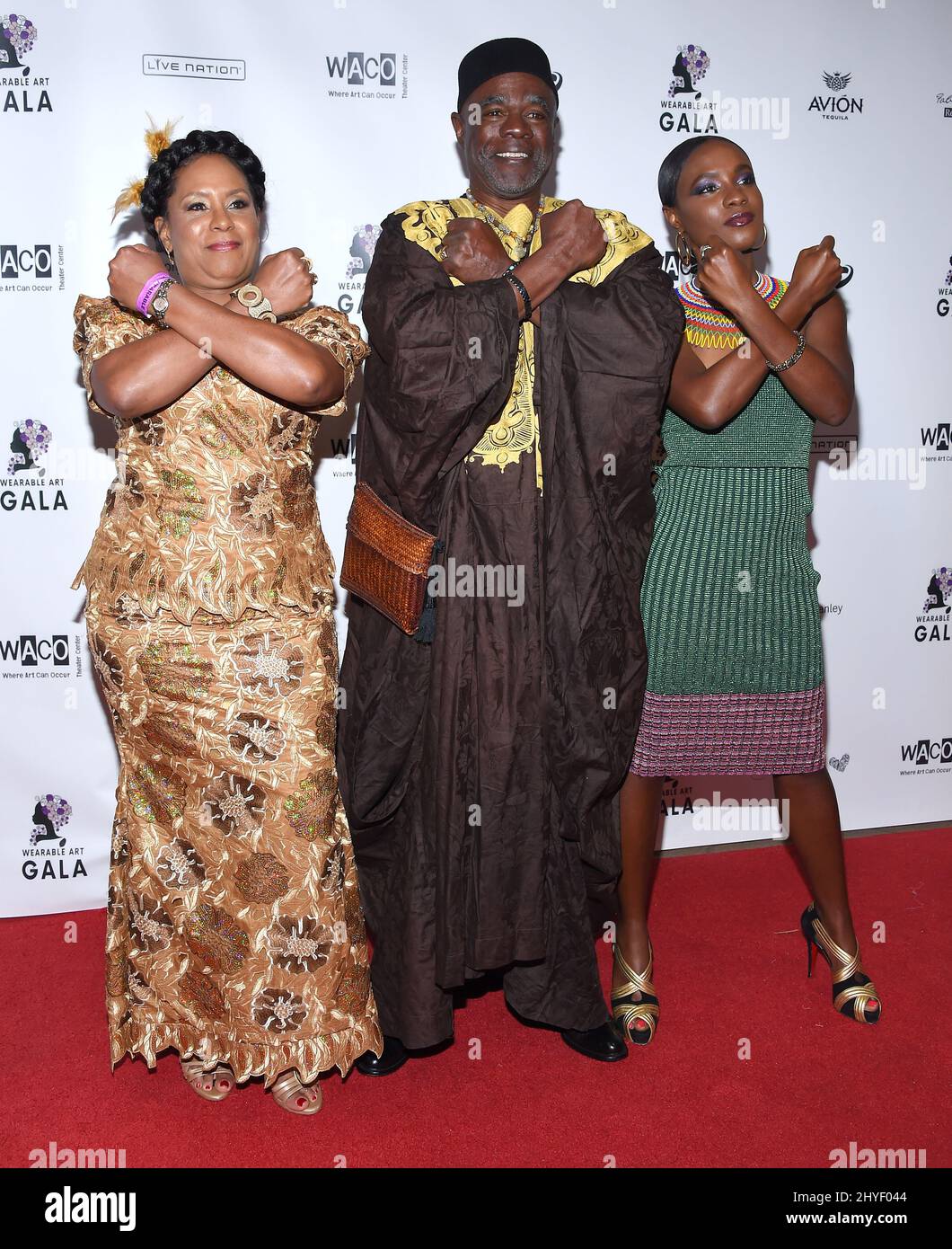 Glynn Turman, Jo-Ann Allen and Dee Turman attending The Annual Wearable ...