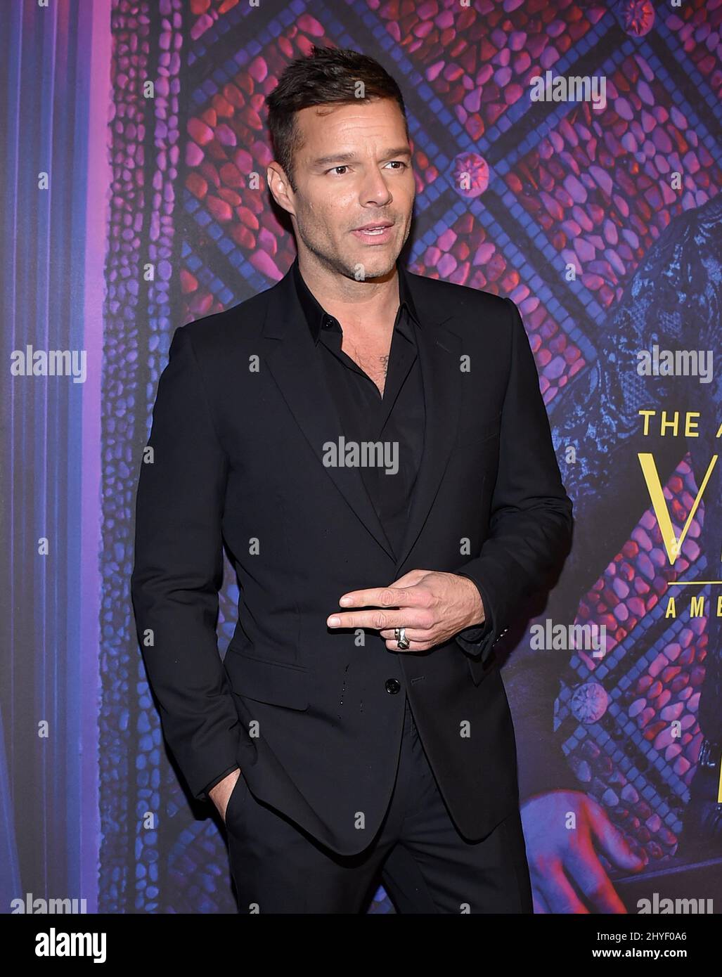 Ricky Martin attending the red carpet for the FYC screening of "The ...