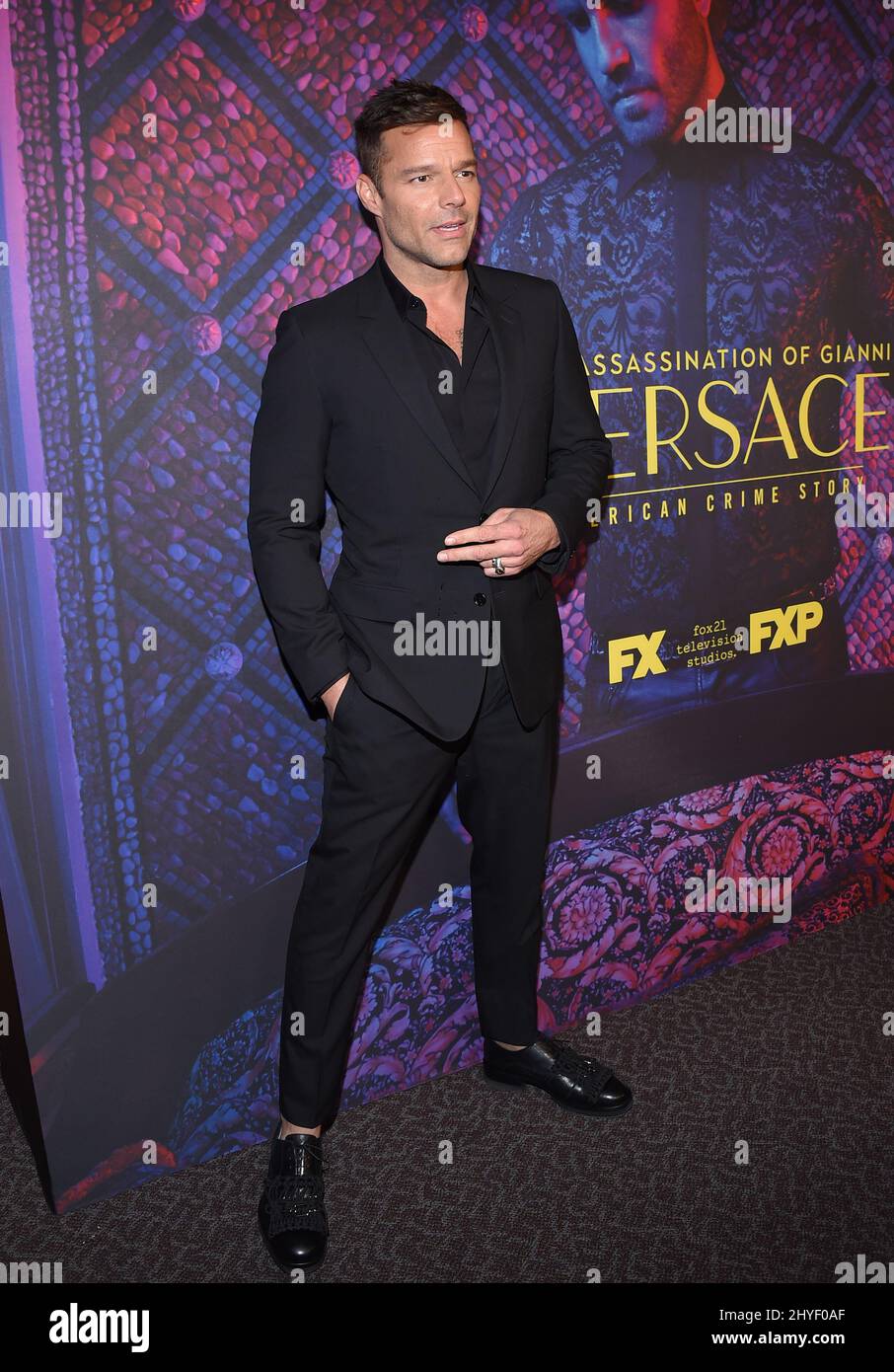 Ricky Martin attending the red carpet for the FYC screening of "The ...