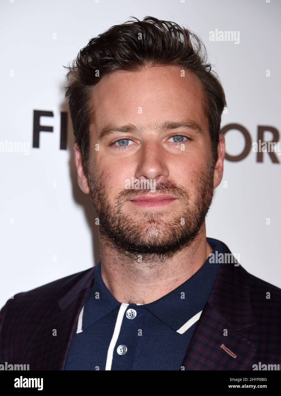 Armie Hammer attending The Final Portrait Los Angeles Special Screening ...