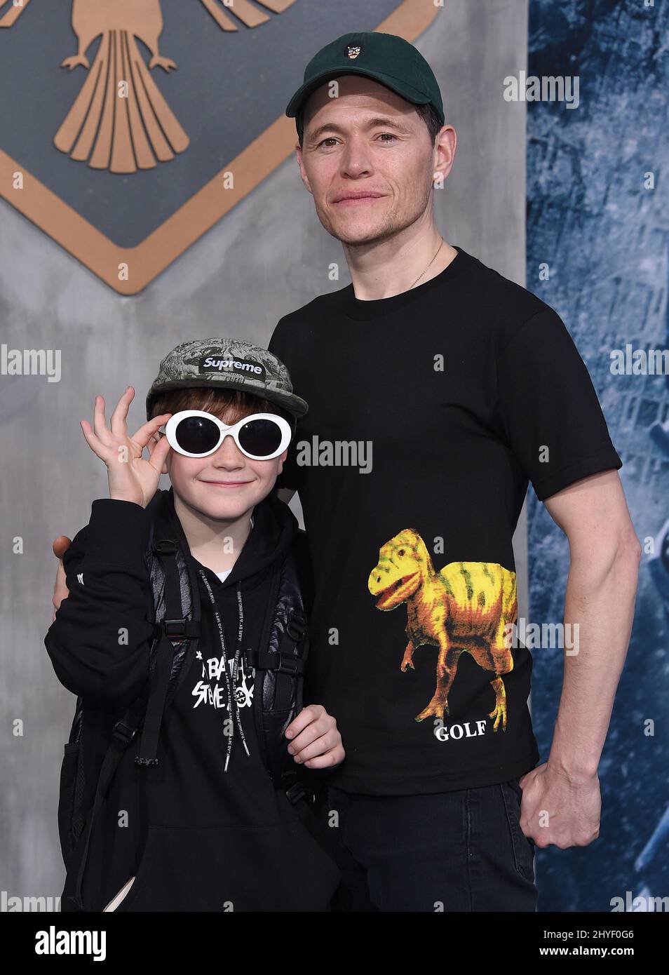 Burn Gorman and Max Gorman at the 'Pacific Rim Uprising' Global ...