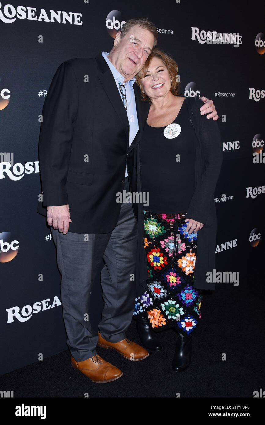John Goodman and Roseanne Barr at ABC's "Roseanne" Series Premiere ...