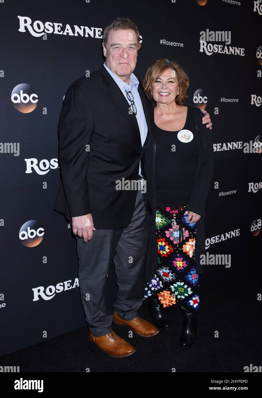 John Goodman and Roseanne Barr at ABC's "Roseanne" Series Premiere ...