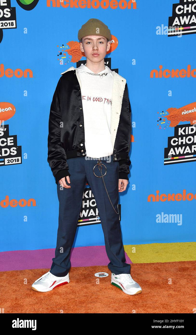 Marteen at Nickelodeon's 2018 Kids' Choice Awards held at The Forum on ...