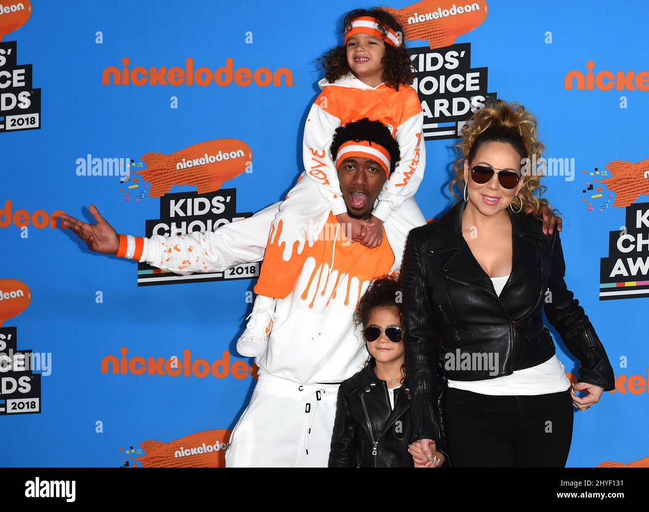 Mariah Carey, Nick Cannon, Monroe Cannon and Moroccan Scott Cannon at ...