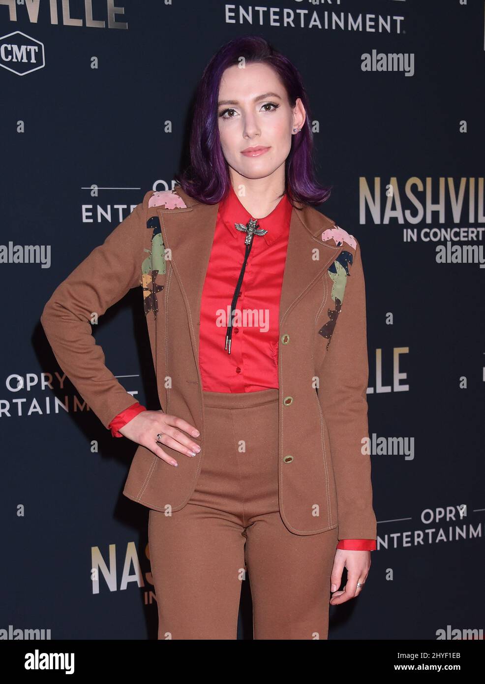 Rainee Blake arriving at Nashville in Concert Final Season Celebration ...