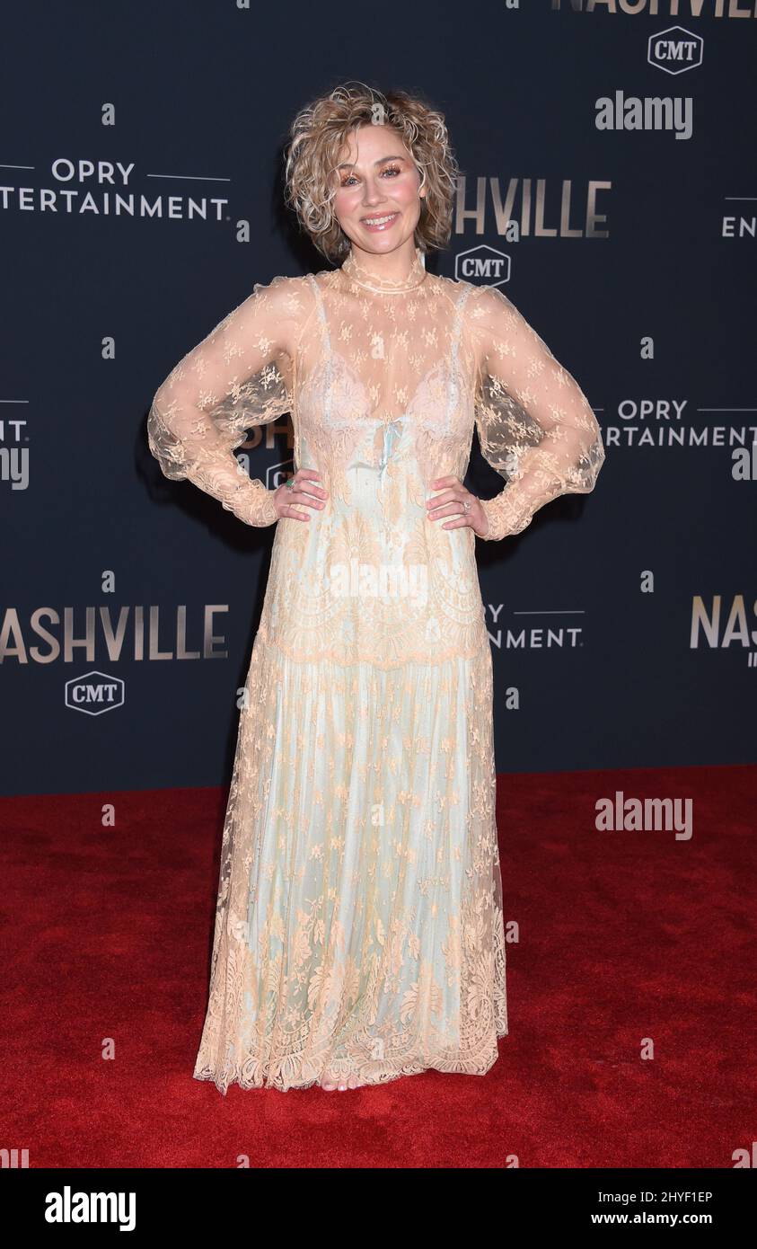 Clare Bowen arriving at Nashville in Concert Final Season Celebration ...