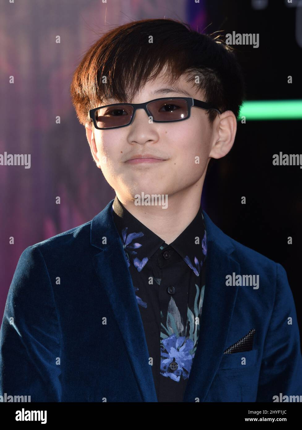 Philip Zhao attending the premiere of Ready Player One in Los Angeles ...